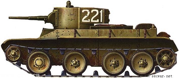 BT-5快速坦克图册_360百科