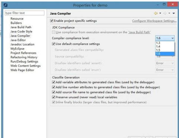 怎么修改myeclipse 项目中用的jdk版本_360新知