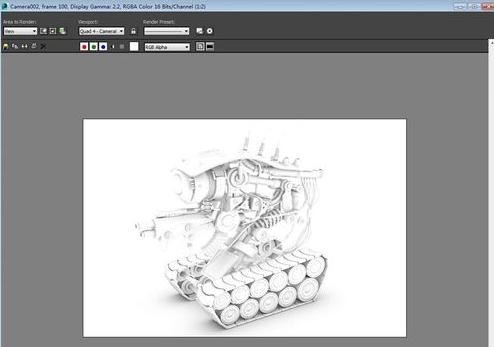 3Dmax如何渲染出高质量的AO图_360新知