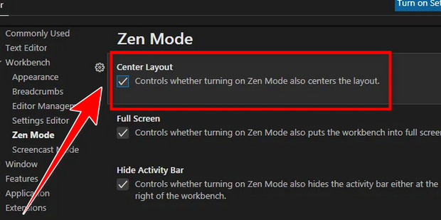 Visual Studio Code怎么设置居中_360新知