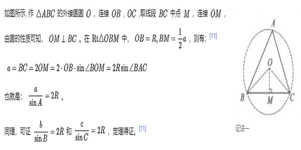 正弦定理证明360新知