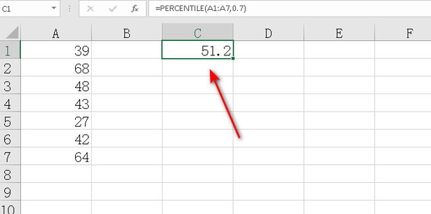 percentile函数怎么用_360新知