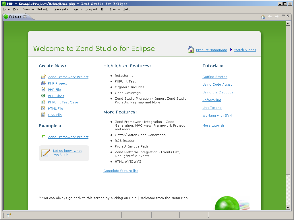 Zend Studio图册_360百科