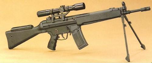 G3SG1式7.62MM狙击步枪图册_360百科