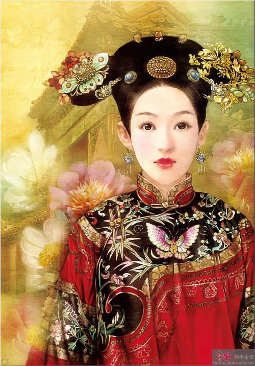康熙四妃图册360百科