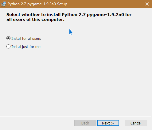 pygame安装（实测python2.7与3.5可行）_360新知